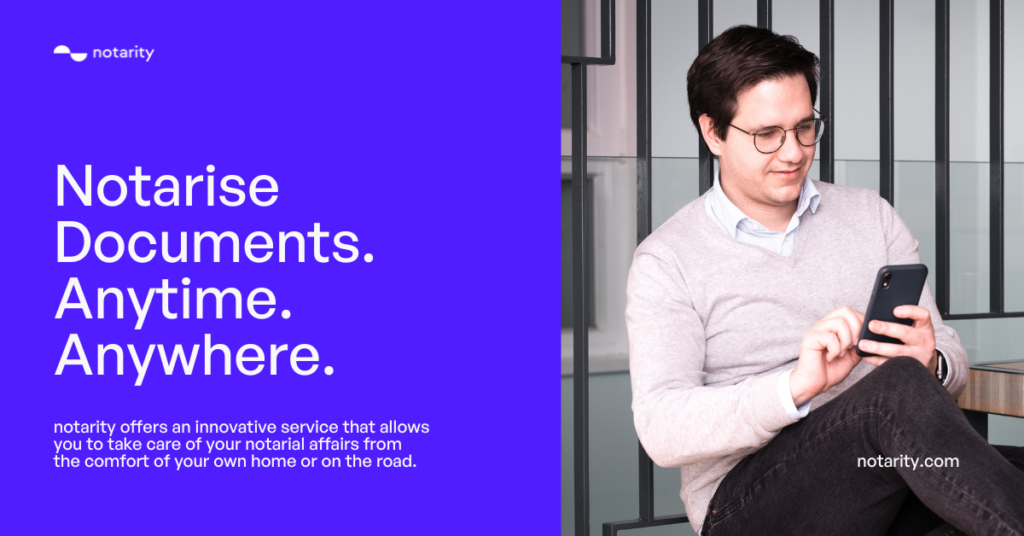 Notarial act - notarity